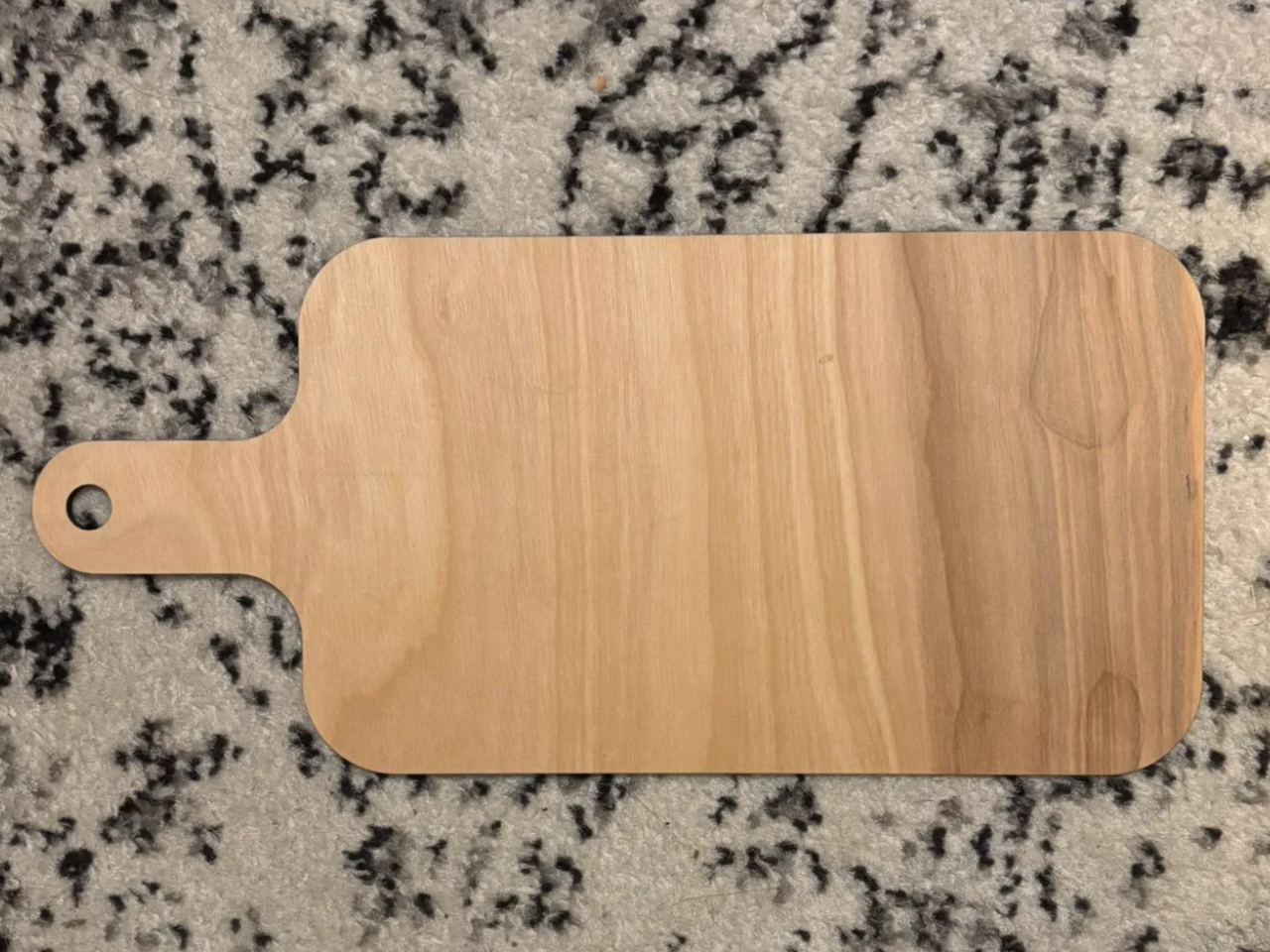 Wooden Laser Cut Cutting Board with Handle | Free Files - Atomm