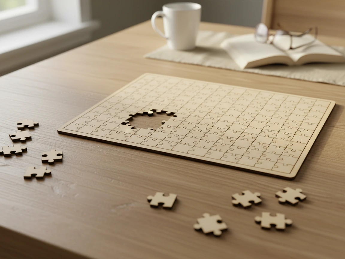 165 Piece Puzzle Template 300x140mm Rectangular SVG XCS Laser Cut File ...