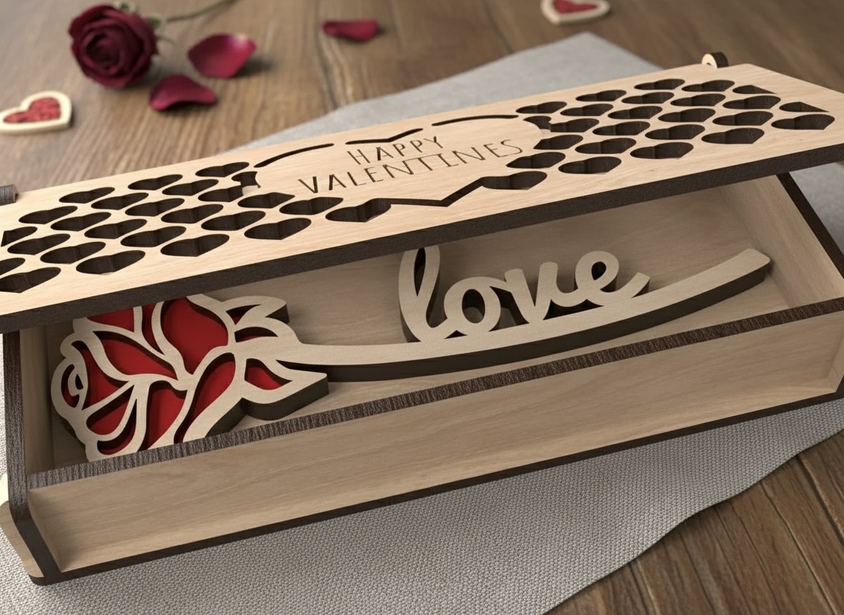 Laser cut boxes and containers - Atomm