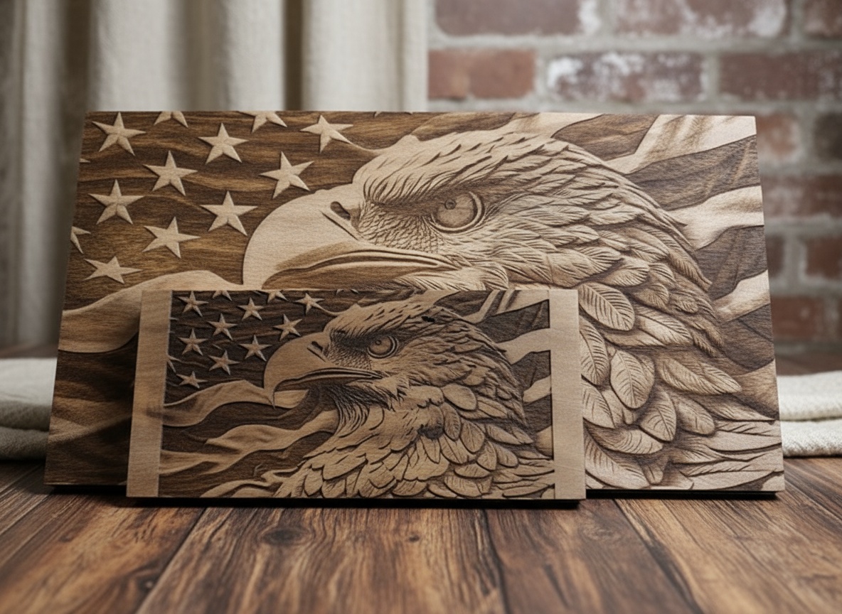 Patriotic America Themed Craft - Atomm